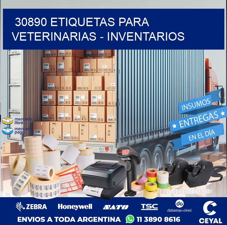 30890 ETIQUETAS PARA VETERINARIAS – INVENTARIOS | Insumos Textiles