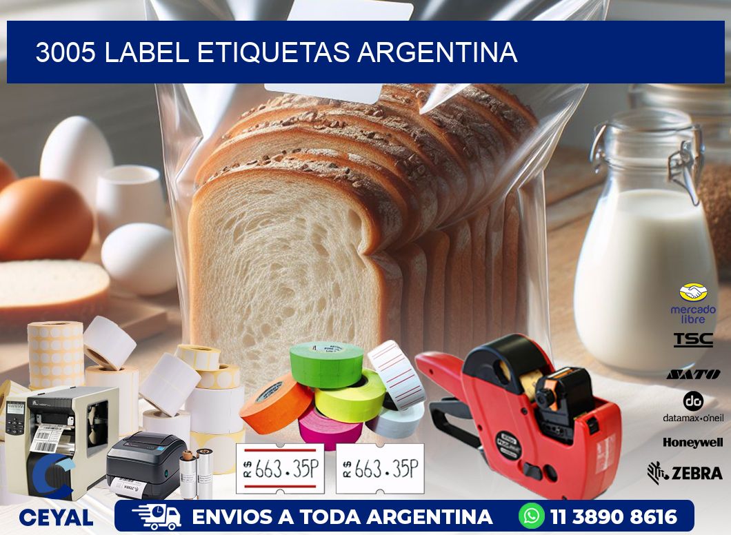 3005 LABEL ETIQUETAS ARGENTINA | Insumos Textiles